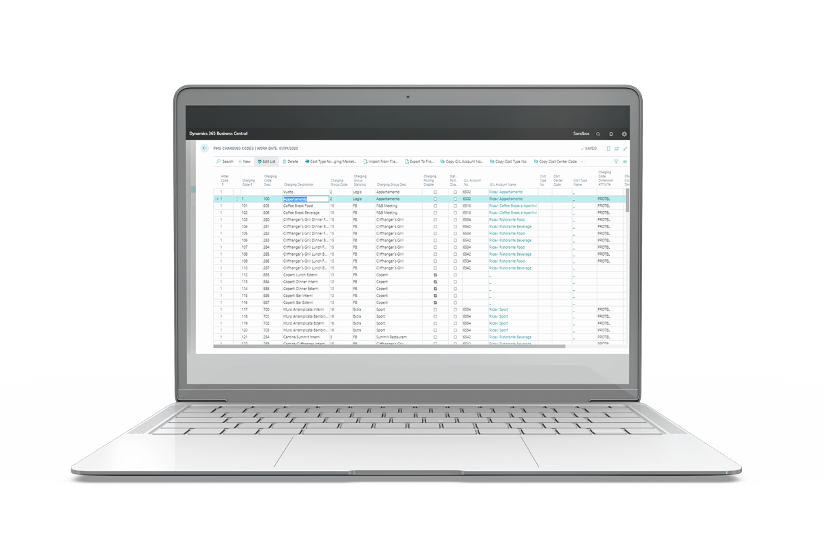 PMS Interface - Serinf